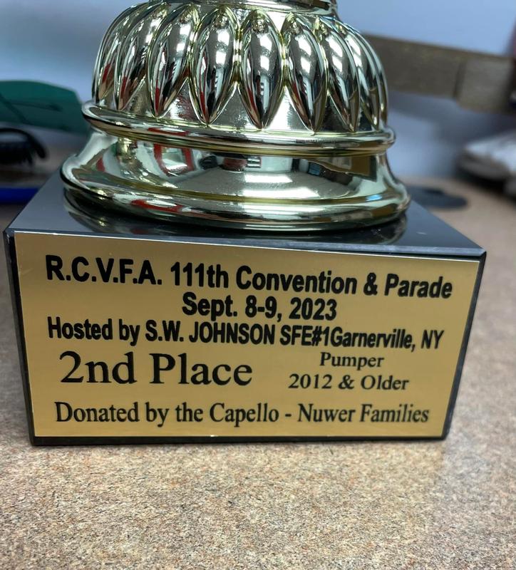 How great is it to get a trophy in the memory of a dear friend and co ...